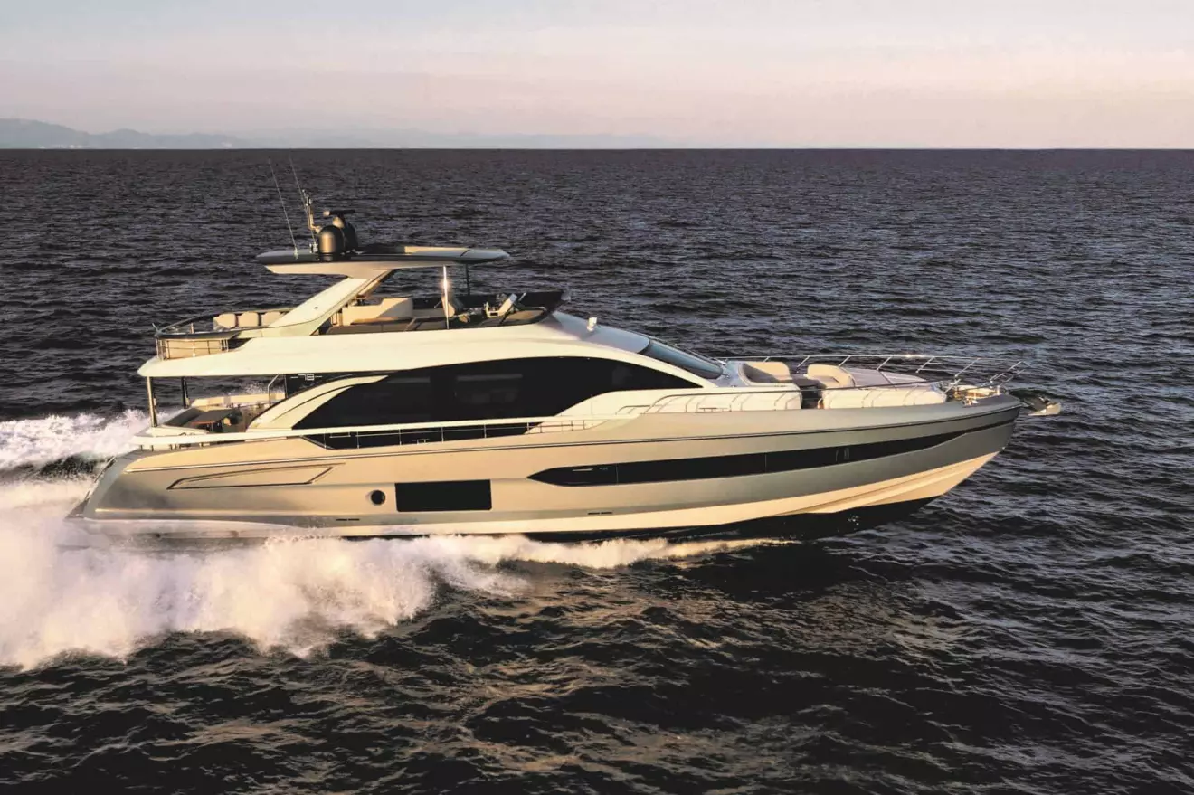 Azimut 78 Fly na testu: Dizajnerski iskorak - Yachts Croatia